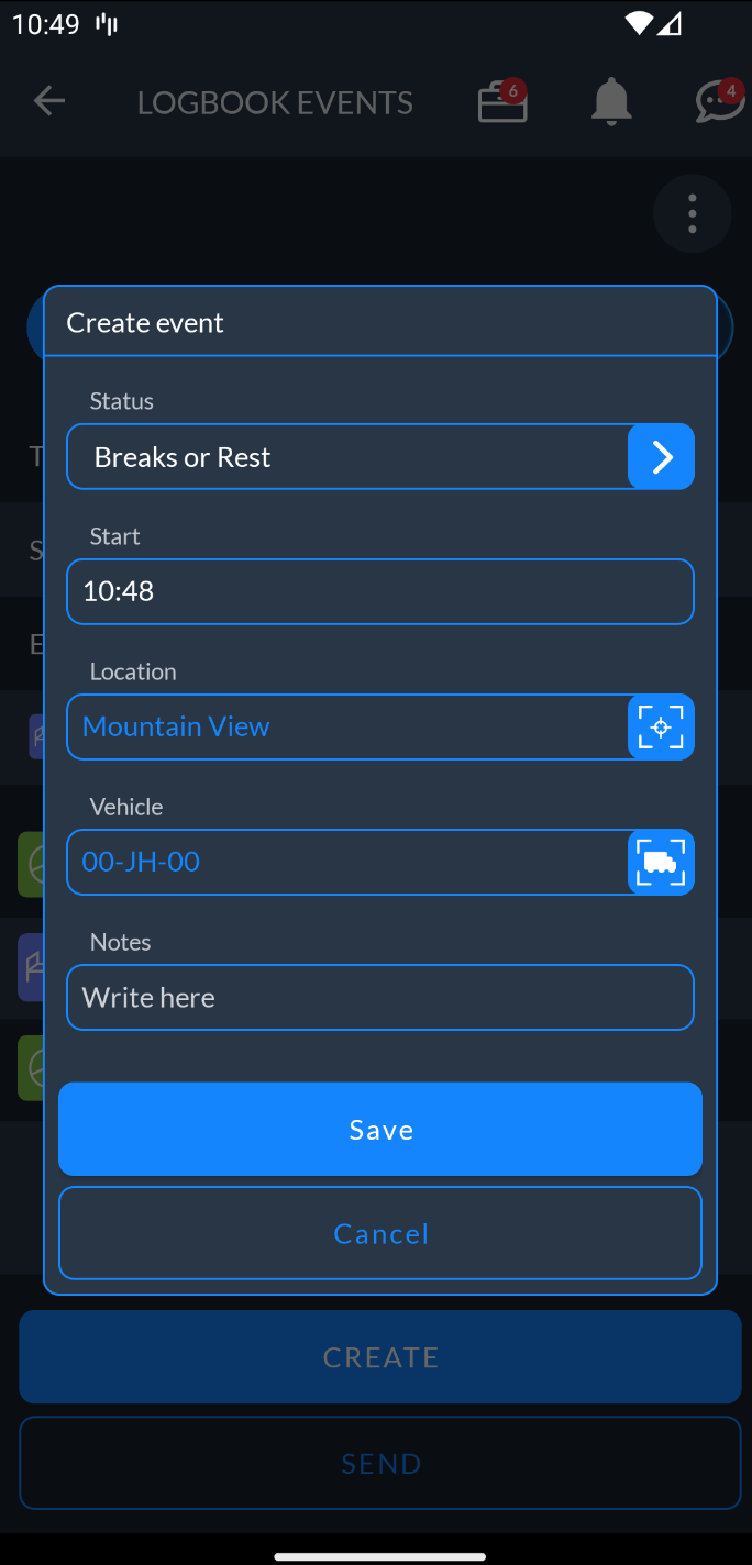 Electronic Logbook - Frotcom